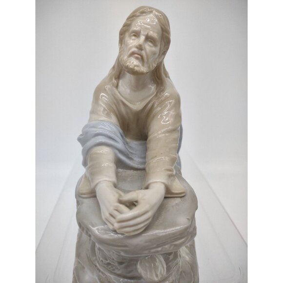 Accents | Vintage Roman Valencia Collection Kneeling Jesus Porcelain ...